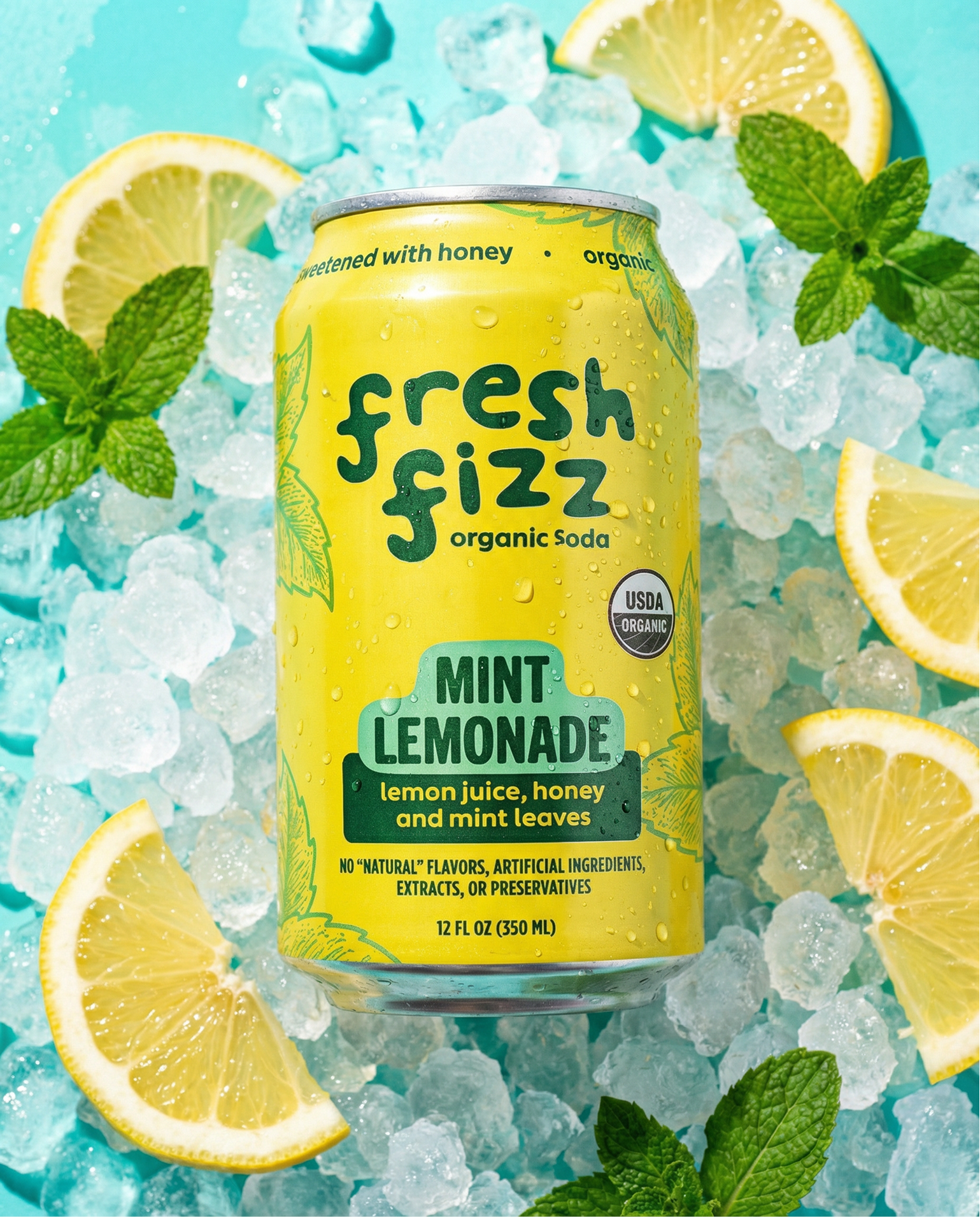 Fresh Fizz Sodas - Natural Sodas Sweetened With Honey