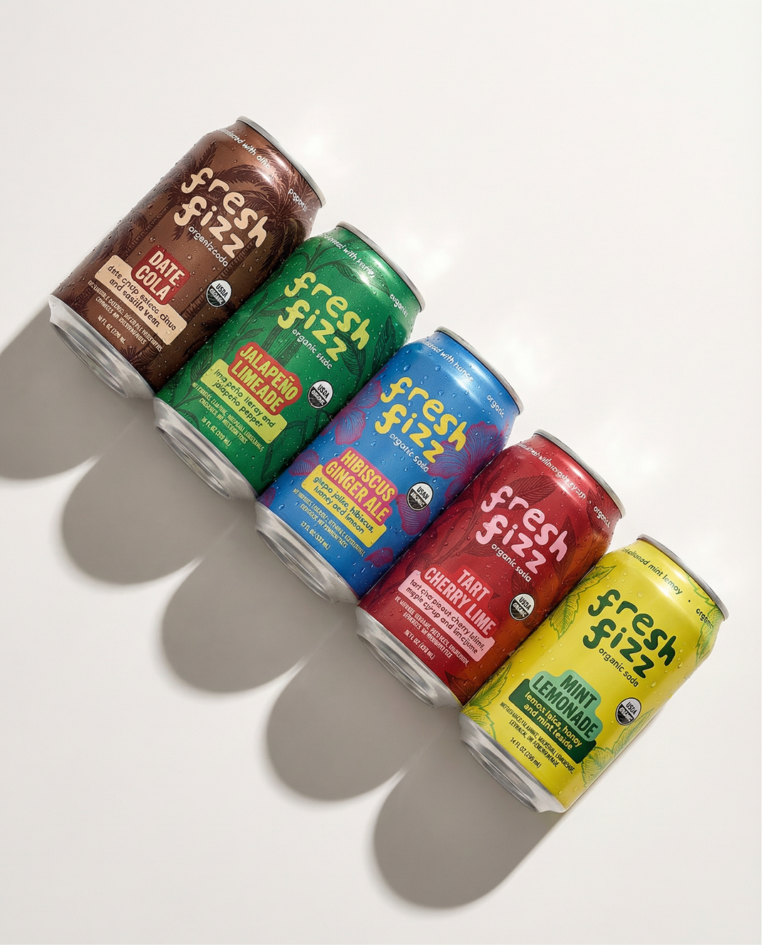 Fresh Fizz Sodas - Natural Sodas Sweetened With Honey